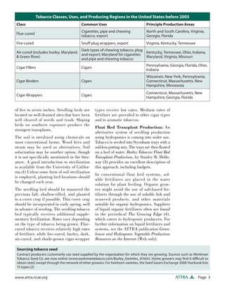 Organic Tobacco Gardening | PDF