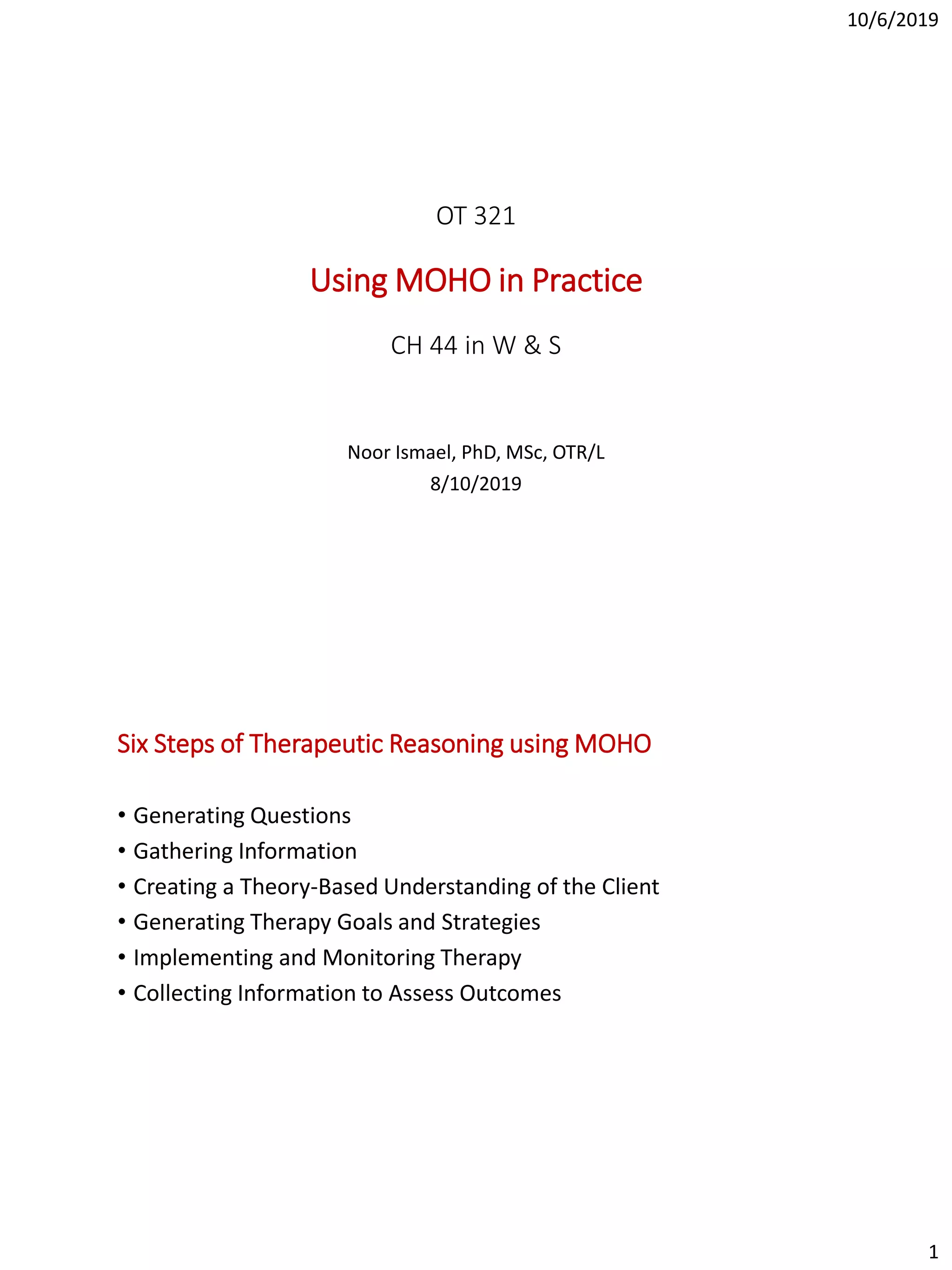 Ot 321 week 3 ni_2019_moho_3-2 | PDF