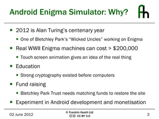 Fund Raising with an Android Enigma Machine Simulator | PDF