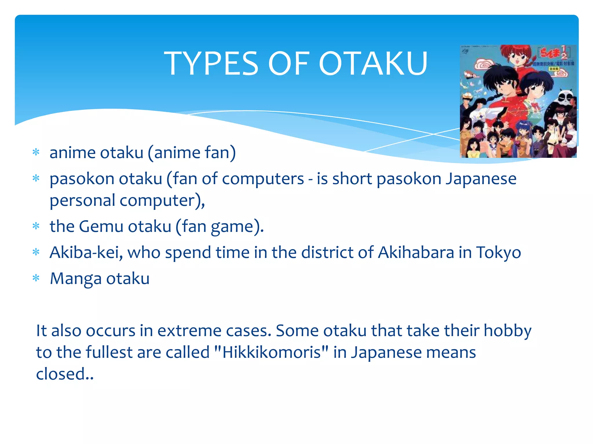 Otaku's Culture | PPTX