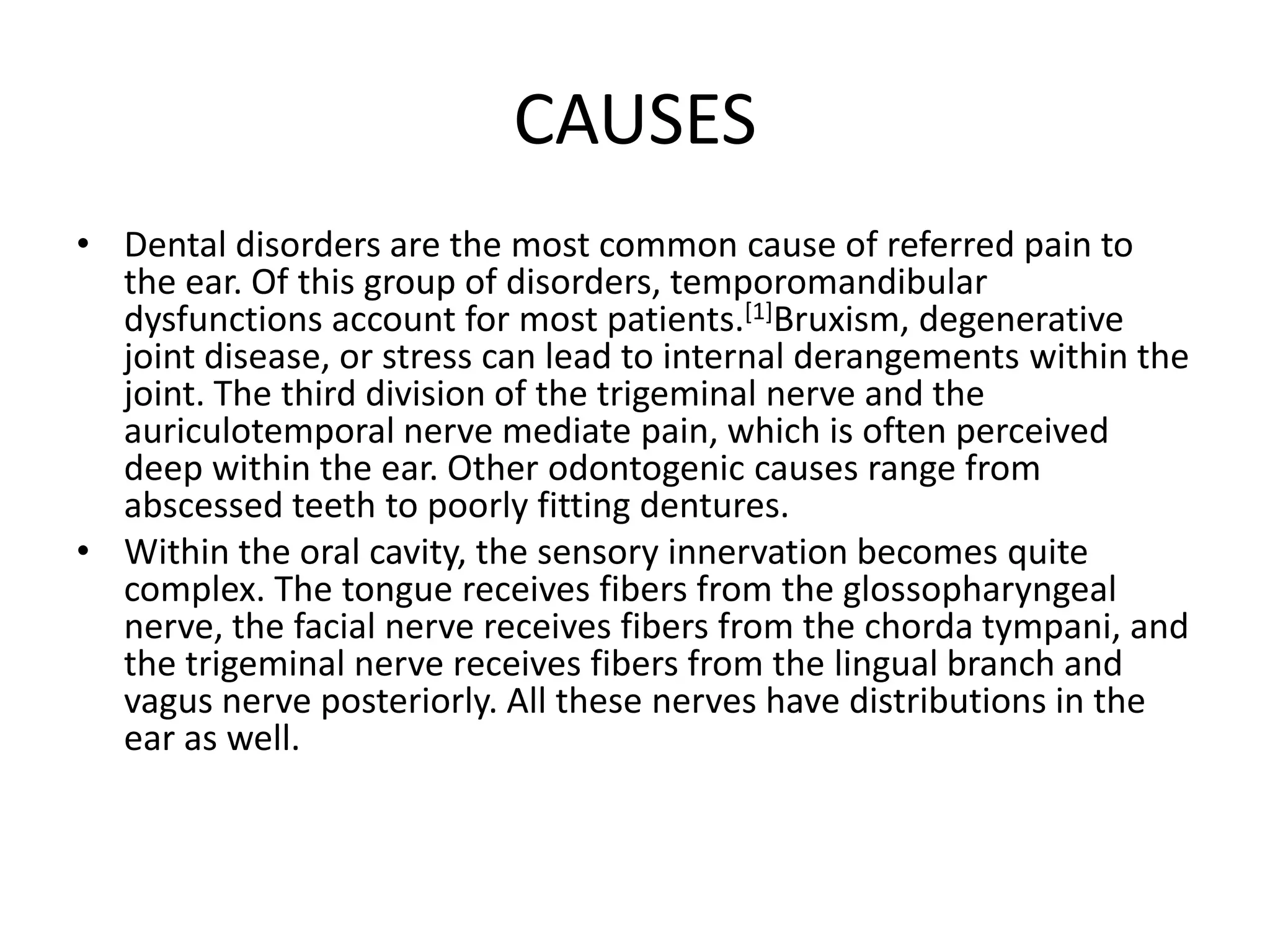 Otalgia | PPTX