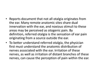 Otalgia | PPTX