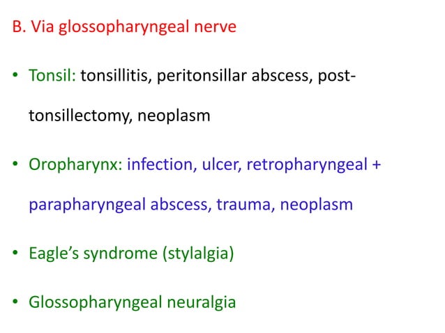 Otalgia | PPTX | Ear, Nose and Throat Conditions | Diseases and Conditions