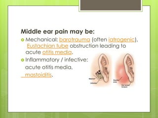 Otalgia | PPTX | Ear, Nose and Throat Conditions | Diseases and Conditions