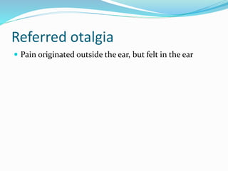 Otalgia | PPT