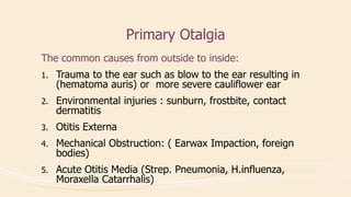 Otalgia | PPTX