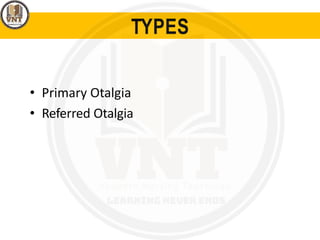 Otalgia | PPTX