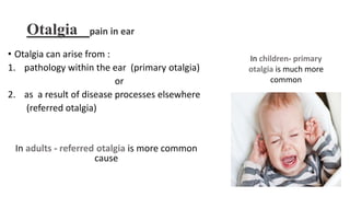 Otalgia | PPTX