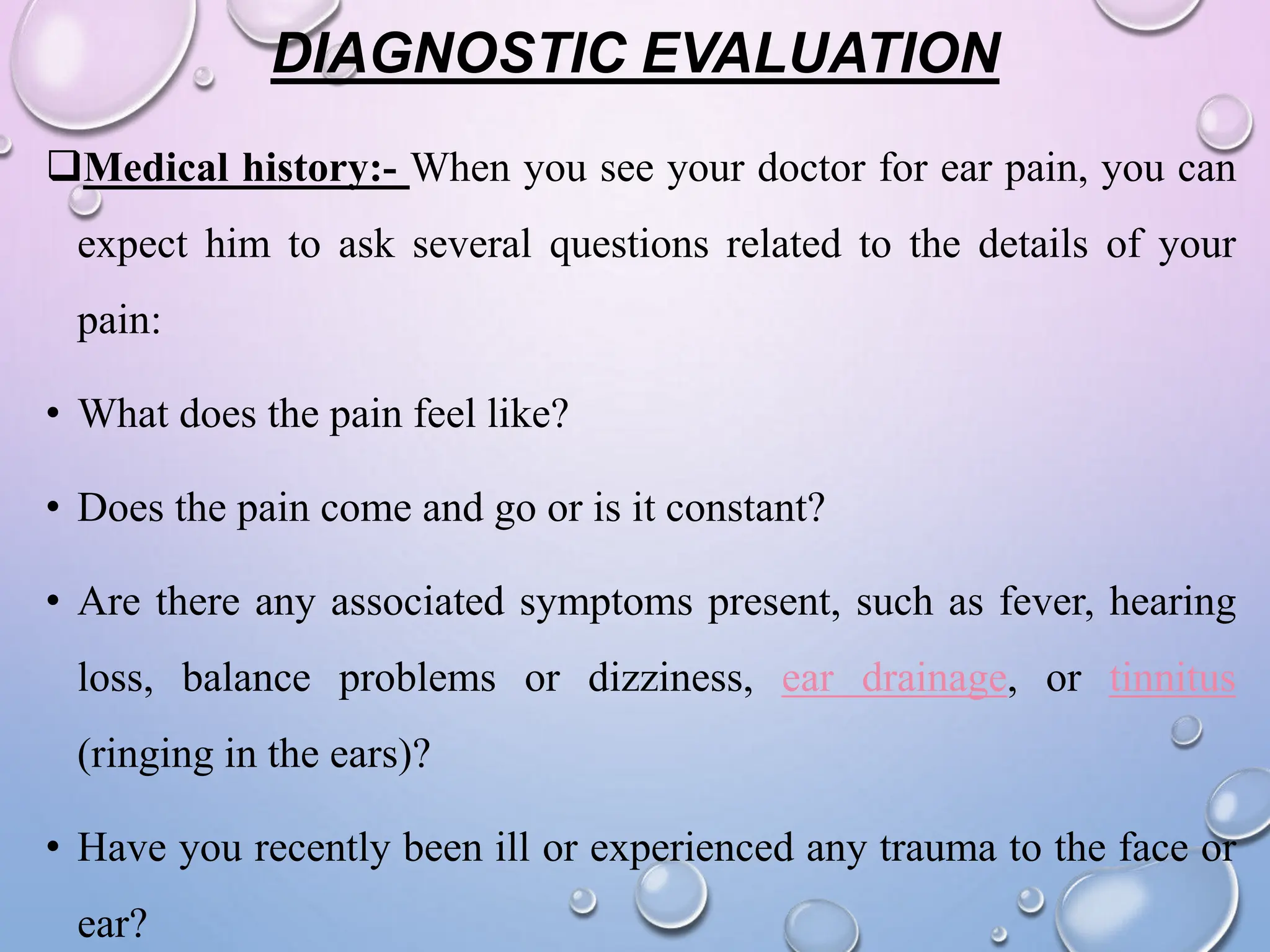 otalgia.pptx ear disorder of bsc nursing | PPTX | Ear, Nose and Throat ...
