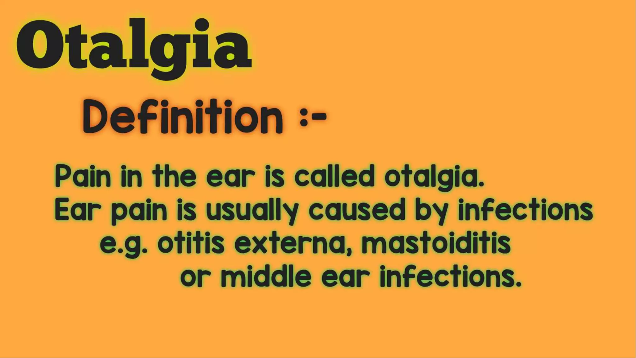 Otalgia | Ear pain | Earache | Complete lecture | कर्णशूल | #ent | PPTX