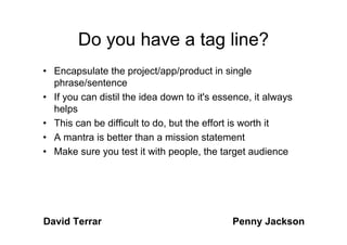 OTA The Art of the Pitch Workshop handout | PDF | Business | Business ...