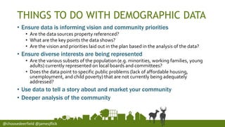 Importance of Demographic Data to Local Governments | PPTX