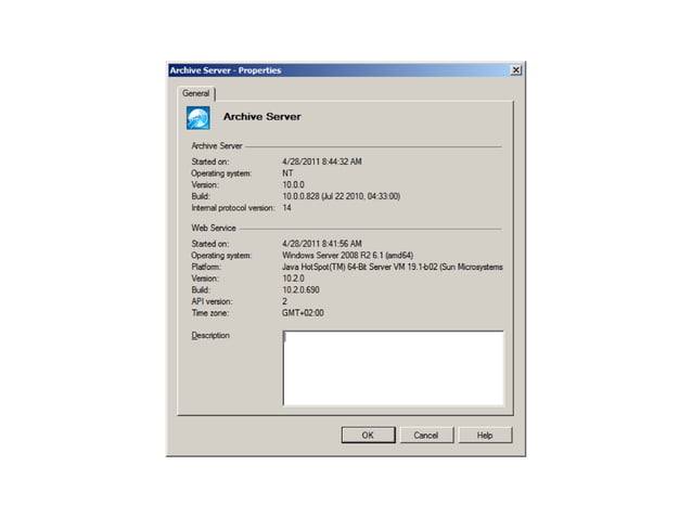 Open Text Archive Server 10.0.0 | PPT