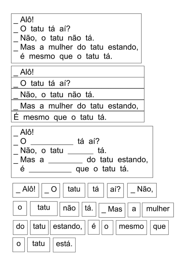 Parlenda - O tatu tá aí | DOC