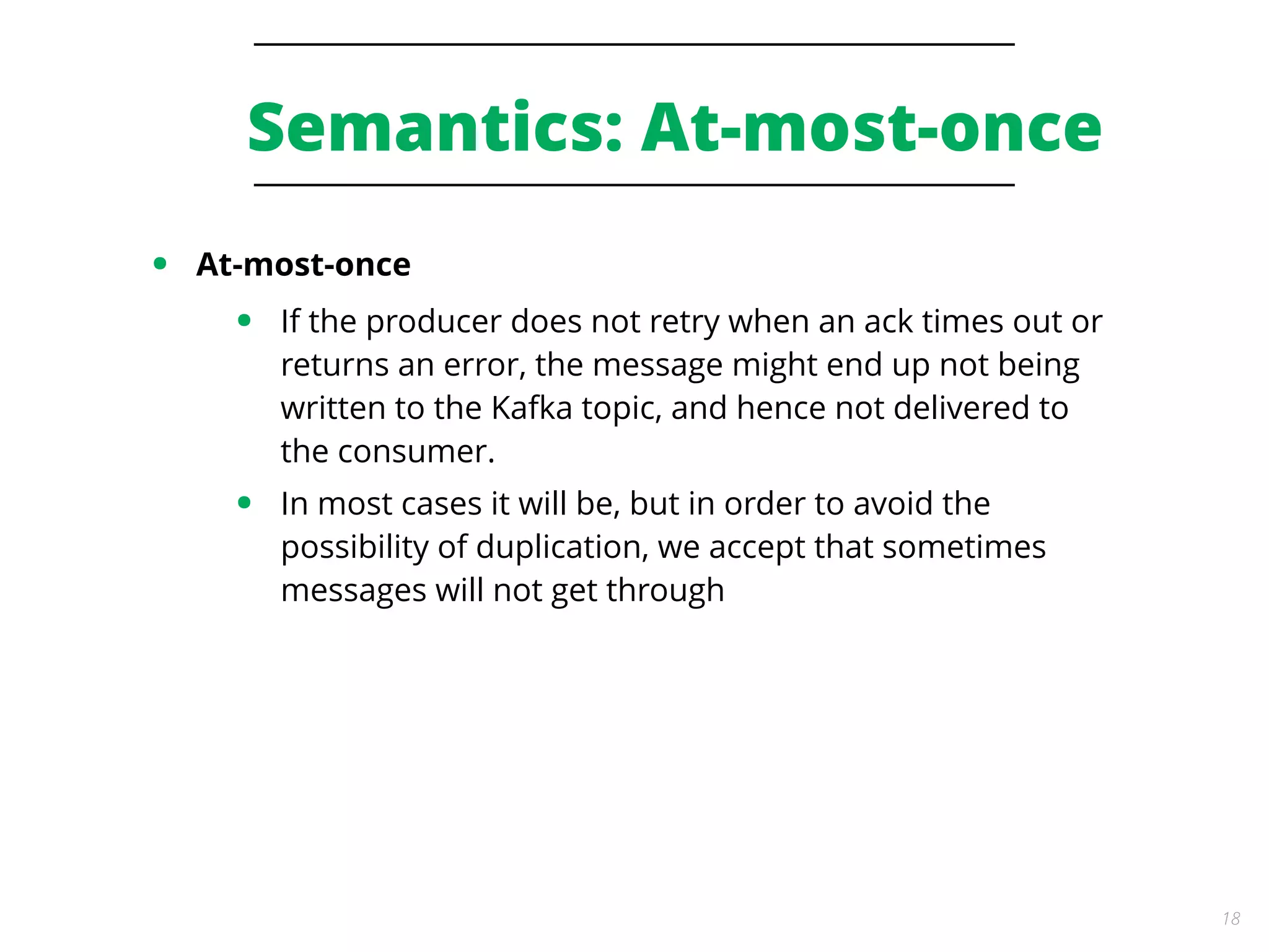 Non-Kafkaesque Apache Kafka - Yottabyte 2018 | PDF