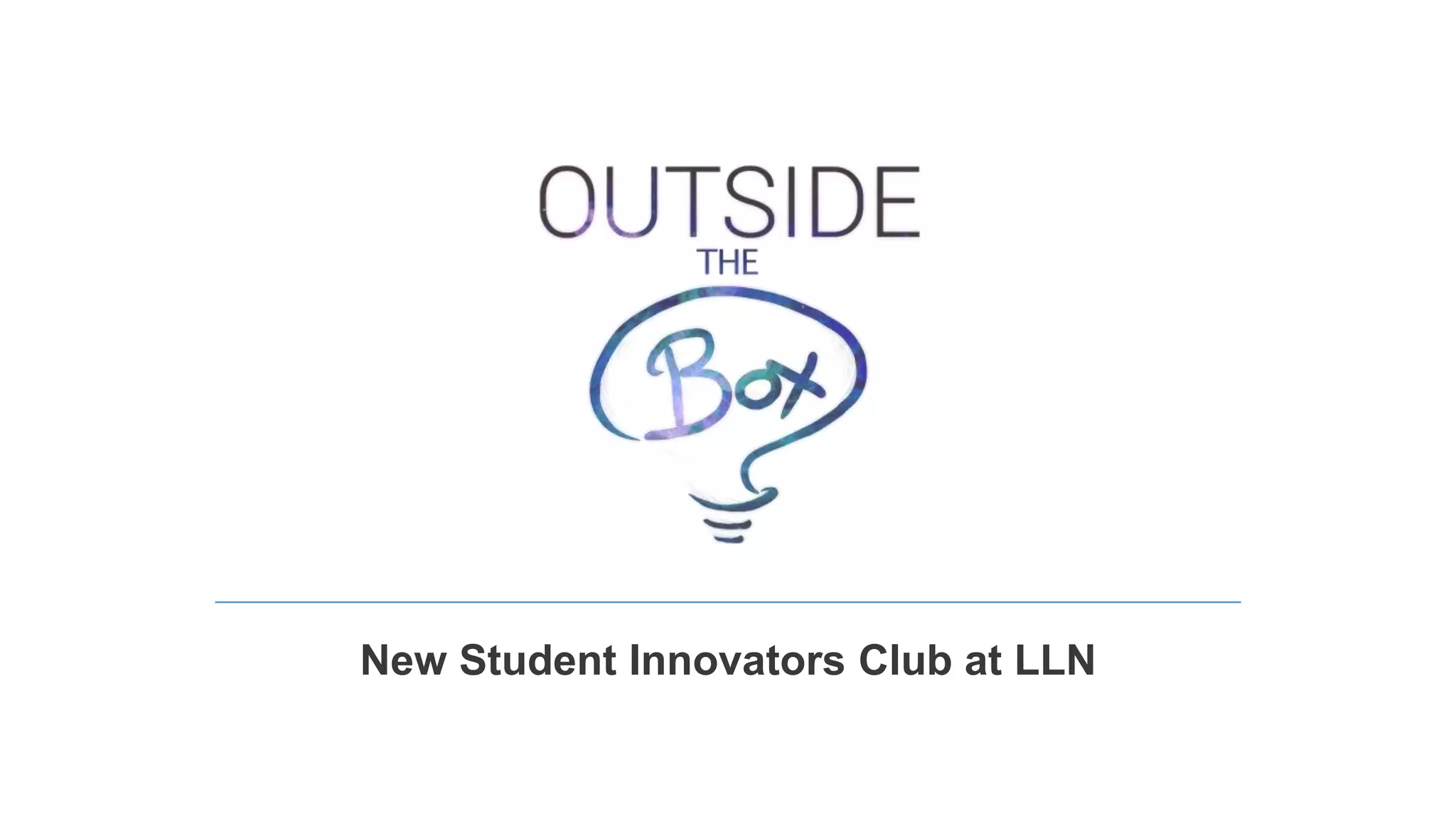Outside the Box LLN - Presentation | PPT