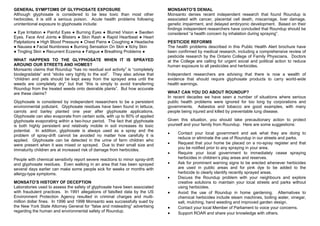 Health Impacts of Roundup Herbicide | PDF | Agriculture | Industries