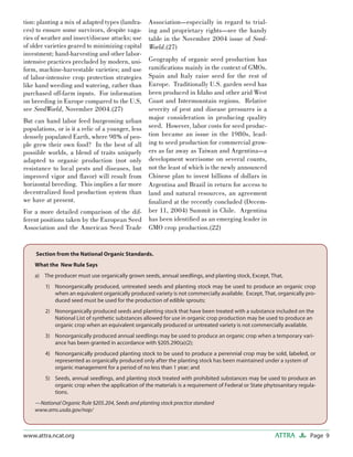 Seed Production and Variety Development | PDF