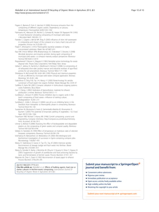 Bulking Agents in Kitchen-Waste Composting | PDF