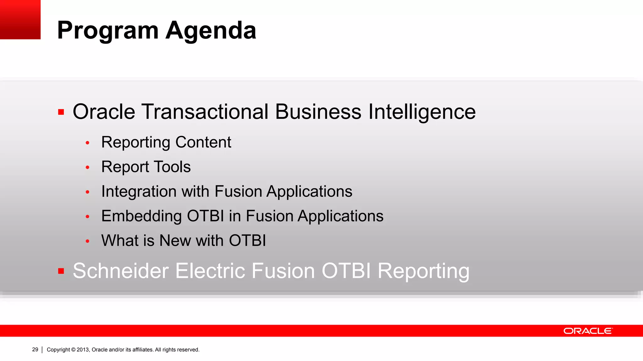 Otbi overview ow13 | PPTX