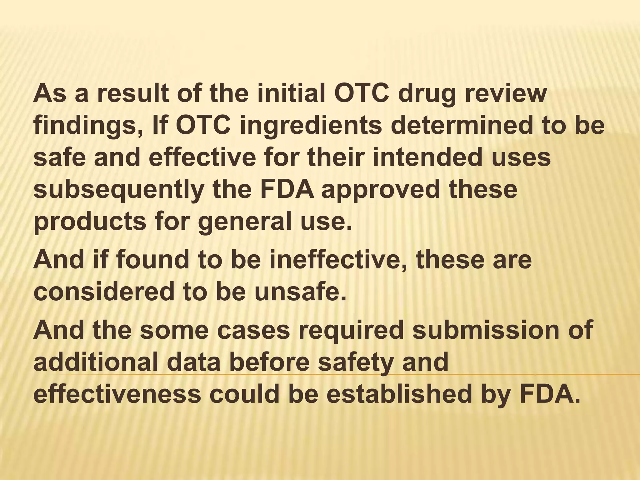 Over the Counter Drugs (OTC DRUGS) | PPTX