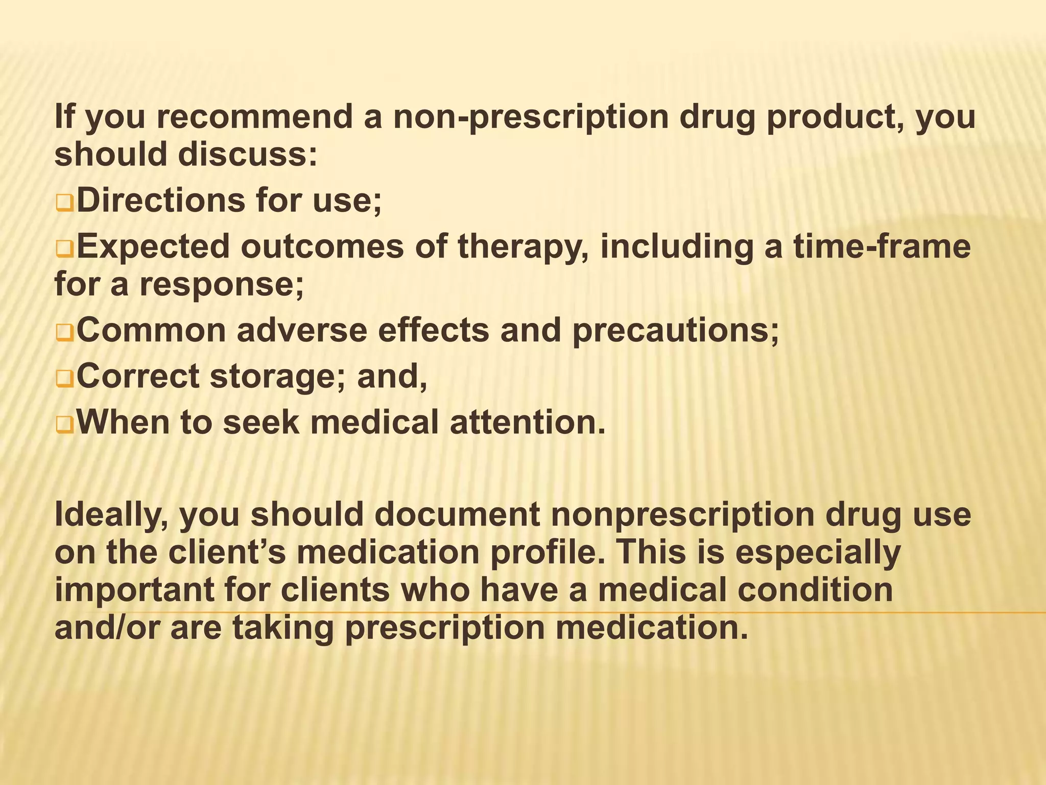 Over the Counter Drugs (OTC DRUGS) | PPTX