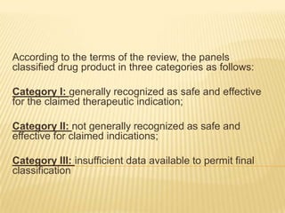 Over the Counter Drugs (OTC DRUGS) | PPTX