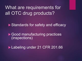 Otc drugs | PPTX