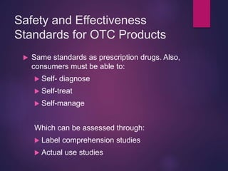 Otc drugs | PPTX
