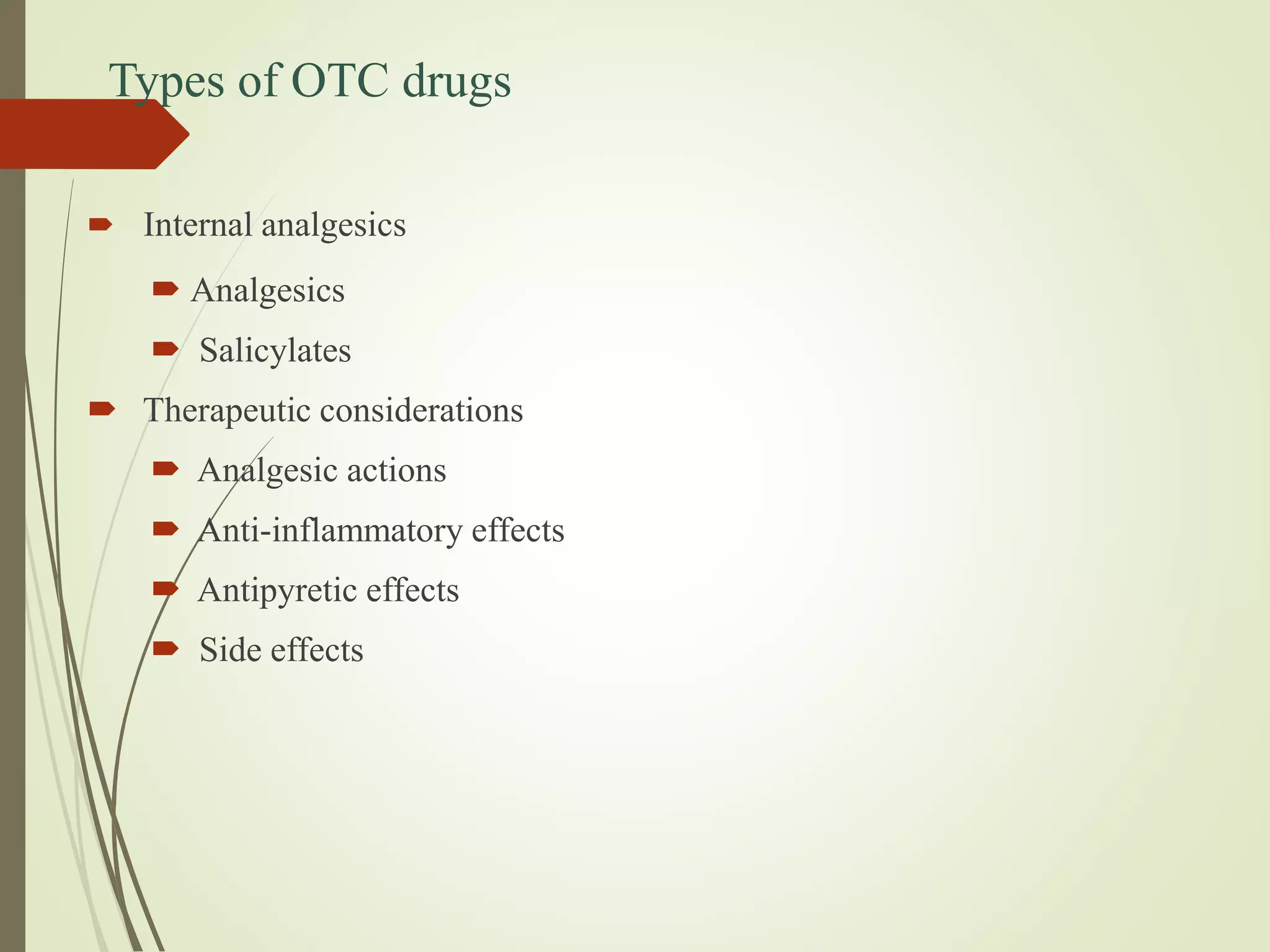 over the counter drugs | PPTX