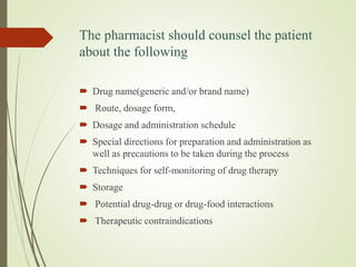 over the counter drugs | PPTX