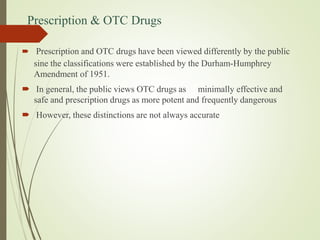 over the counter drugs | PPTX