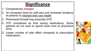 Over the counter (OTC)- Sale, rational use.pptx