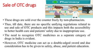 Over the counter (OTC)- Sale, rational use.pptx