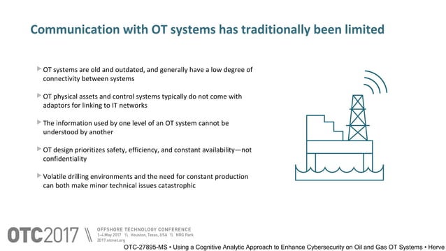 Using a Cognitive Analytic Approach to Enhance Cybersecurity on Oil and ...