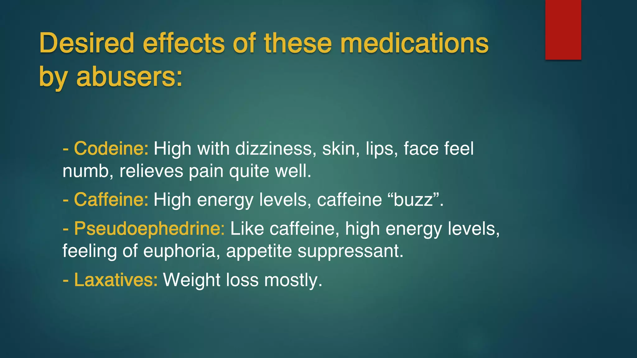 OTC Abuse - Information Classroom Presentation | PPT