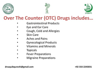 Lecture on Over The Counter (OTC) Drugs. | PPT