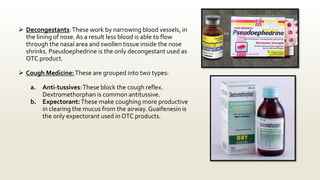 Over The Counter (OTC) Drugs | PPTX