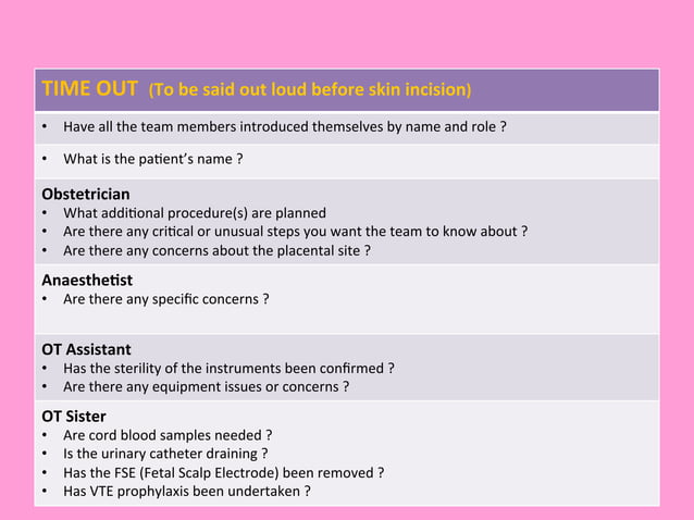 OT Check List | PDF | Lung and Respiratory Health | Diseases and Conditions