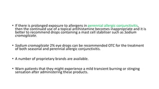 OTC Medications - Eye Health | PDF