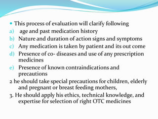 OTC MEDICATION | PPTX