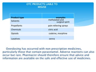 Rational use of Otc medications | PPTX
