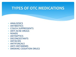 Rational use of Otc medications | PPTX