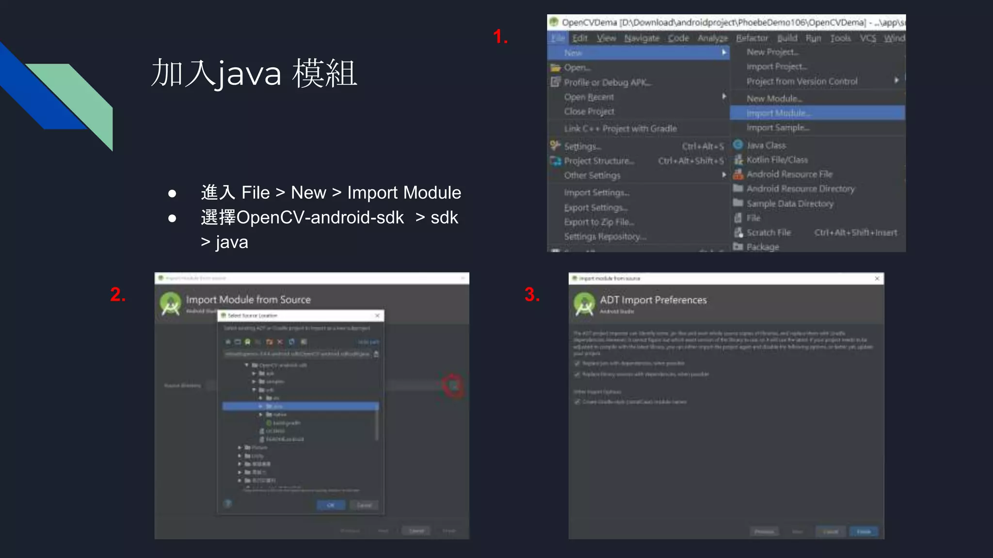 Open CV Setting For Android Studio | PPTX