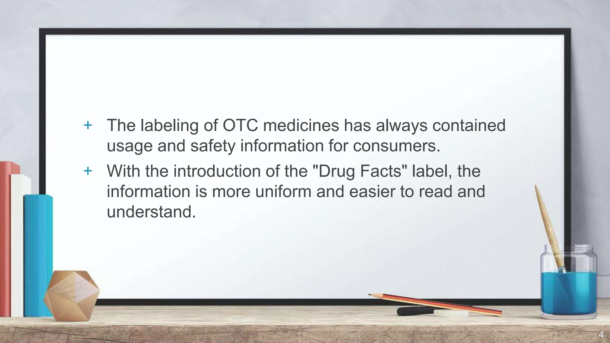 Otc over the counter medicine | PPTX