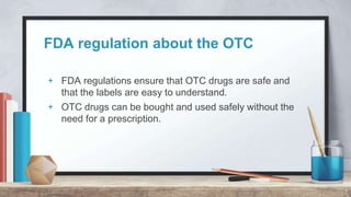 Otc over the counter medicine | PPTX | Pharmaceutical Drugs | Medical ...