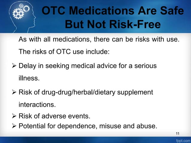 Over the Counter drugs vs Prescription Drugs | PPTX