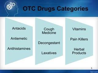 Over the Counter drugs vs Prescription Drugs | PPTX