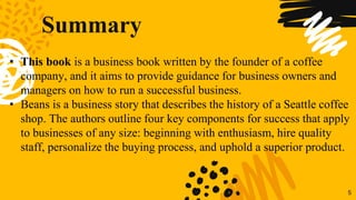 BEANS: 4 Principles | PPTX