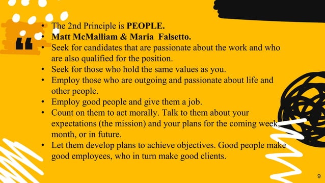 BEANS: 4 Principles | PPTX